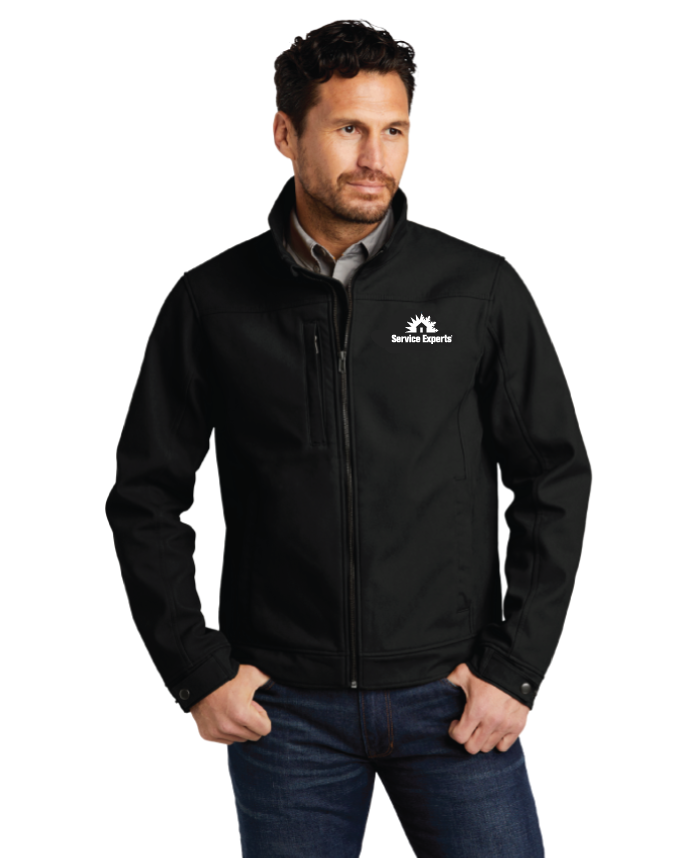 ServiceExpertsGear.com: Men's Duck Bonded Soft Shell Work Jacket